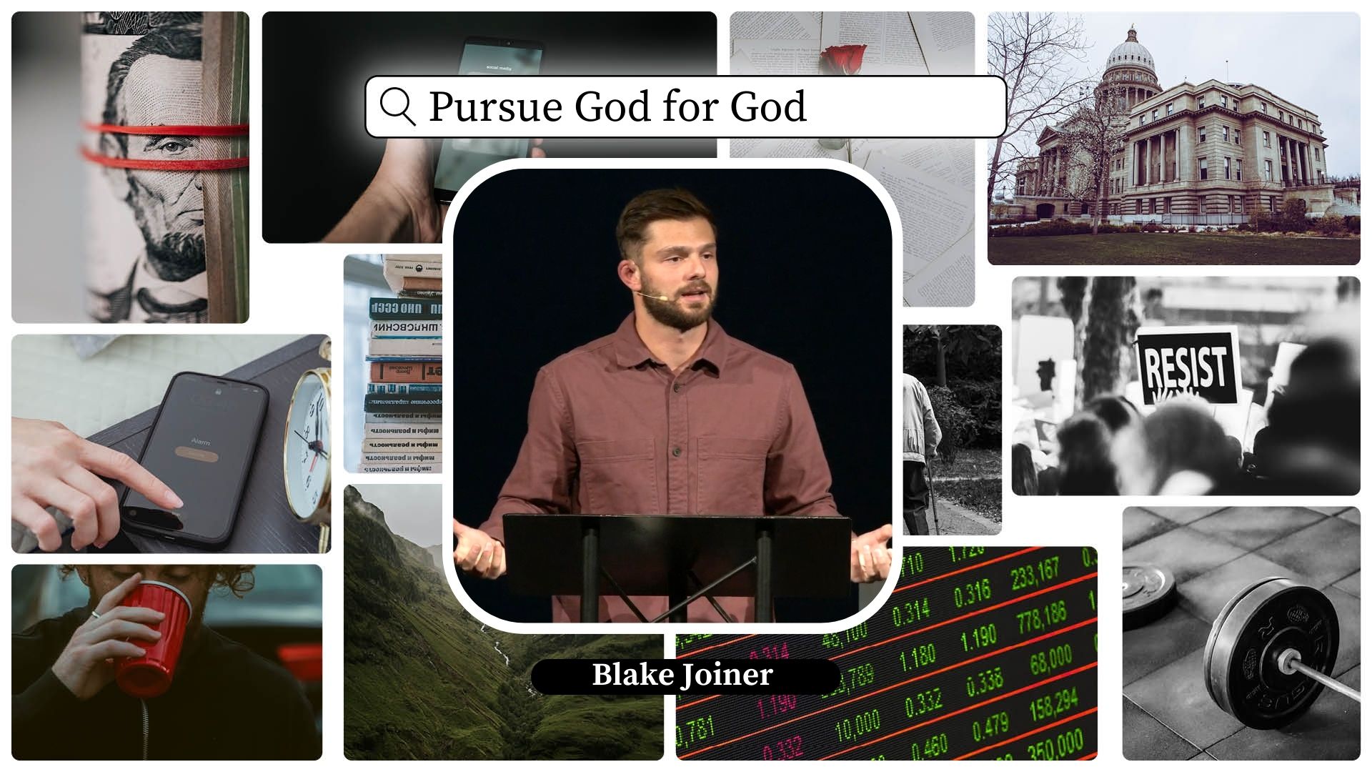 Pursue God for God - Campus Fellowship